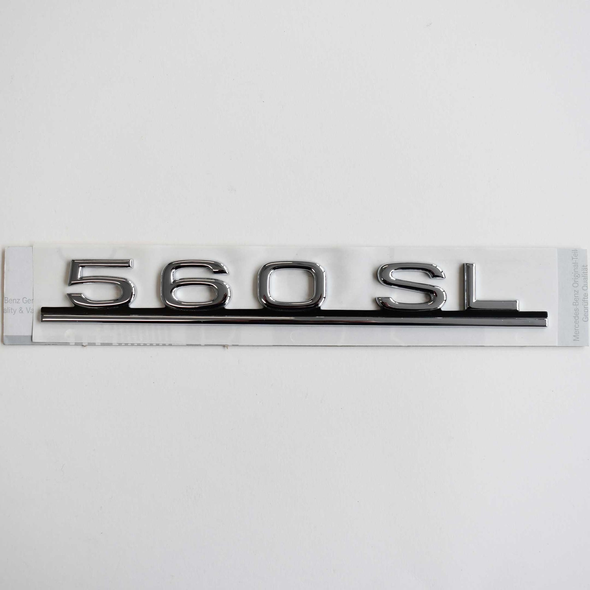 560SL Rear Model Designation Badge Genuine Mercedes - R107 Models ...